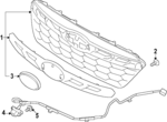 Genuine OEM Subaru Grilles | Subaru Parts Plus