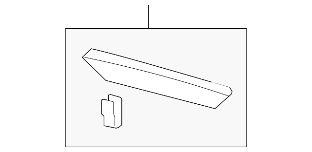 212-690-54-62 - Side Trim 2010-2013 Mercedes-Benz | Mercedes-Benz USA Parts