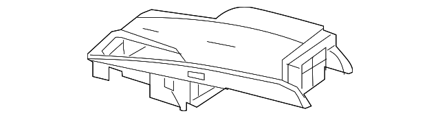 Storage Compartment Flap 212-680-87-02-9G23 | Mercedes-Benz Parts