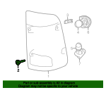 2014-2023 Mopar Tail Lamp Screw 6511081AA | TascaParts.com