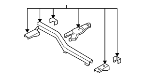 2001-2004 Nissan Frontier Retainer Assembly 62290-9Z400 | TascaParts.com