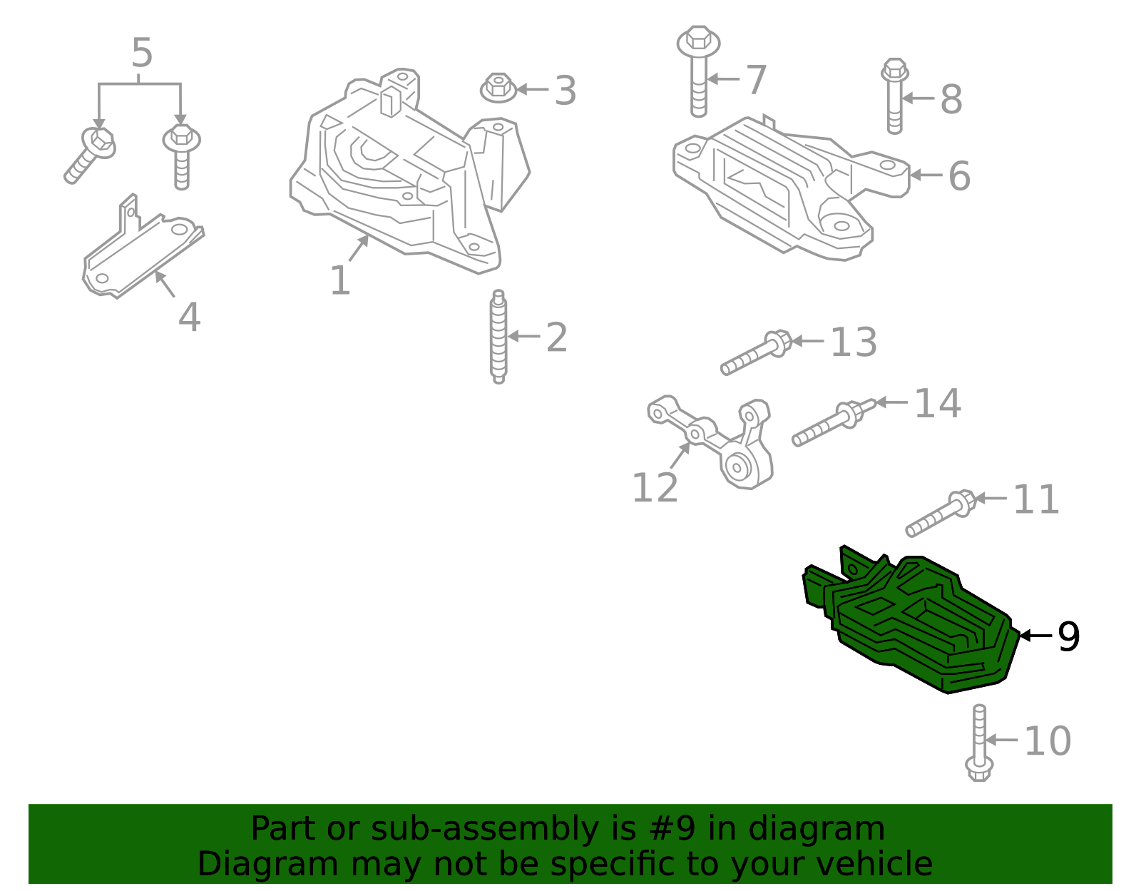 2020-2025 Ford Escape Torque Arm JX6Z-6068-AS | OEM Parts Online