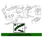 2011-2013 Buick Regal Front Exhaust Pipe with 3-Way Catalytic Converter ...