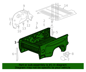 2020-2024 Chevrolet Box Assembly 85554885 GM | GMPartsDirect.com