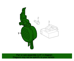 2012-2013 Toyota Pedestrian Spkr 86570-47020 | OEM Parts Online