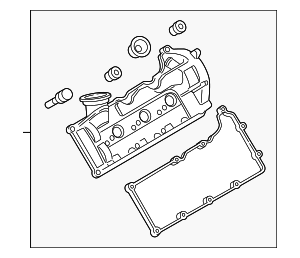 2013-2016 Volkswagen Touareg Valve Cover 059-103-470-AS | VW Direct Parts