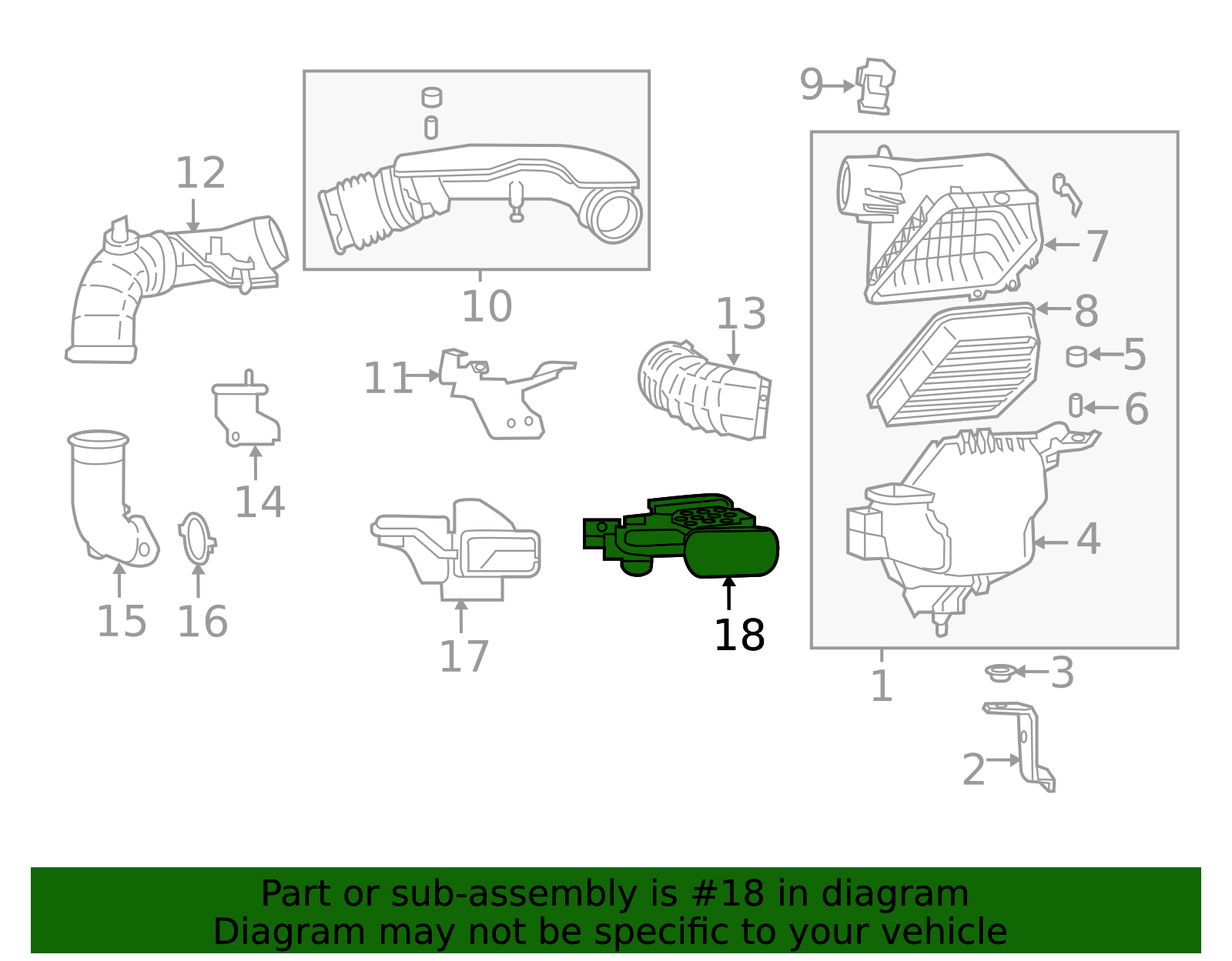16554-6CB0A - Lower Air Duct - 2019-2024 Nissan Altima | Nissan OEM ...
