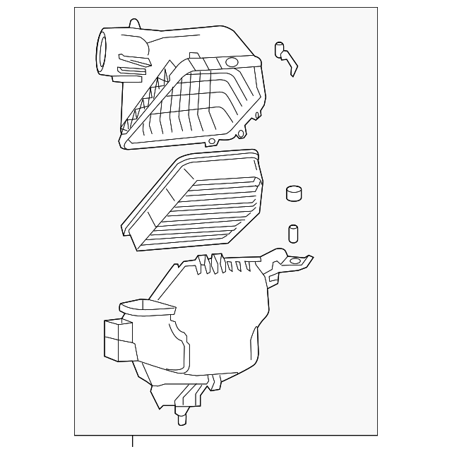 16500-6CB0A - Air Cleaner Assembly 2019-2024 Nissan Altima | Nissan ...