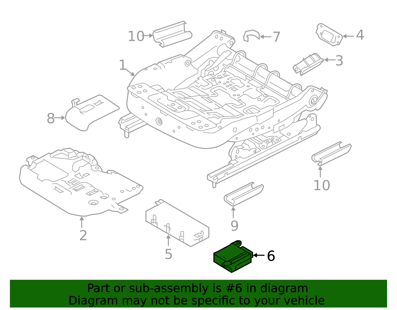 Genuine OEM Control Module Part# LR070364 Fits 2014-2024 Land Rover: Up ...