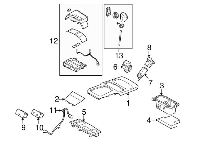 2010-2014 Subaru OEM NEW 2010-14 Subaru XV Crosstrek Outback Legacy ...