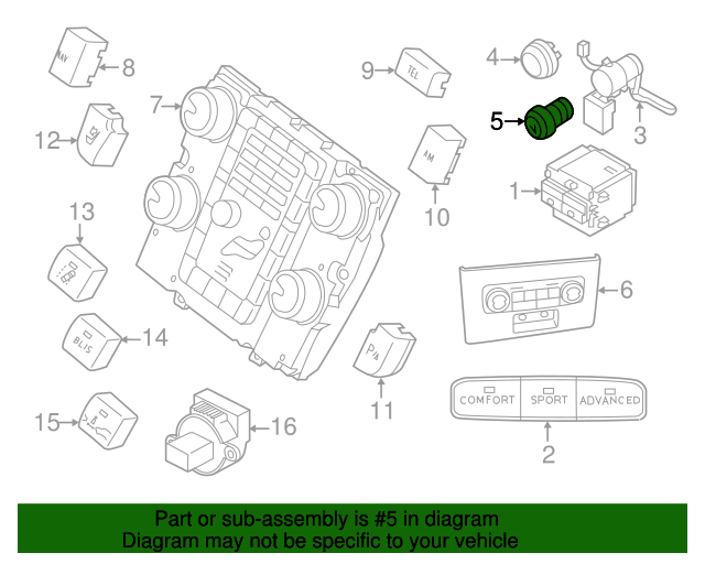31346945 - Lighter - 2010-2018 Volvo | Volvo OEM Parts Direct