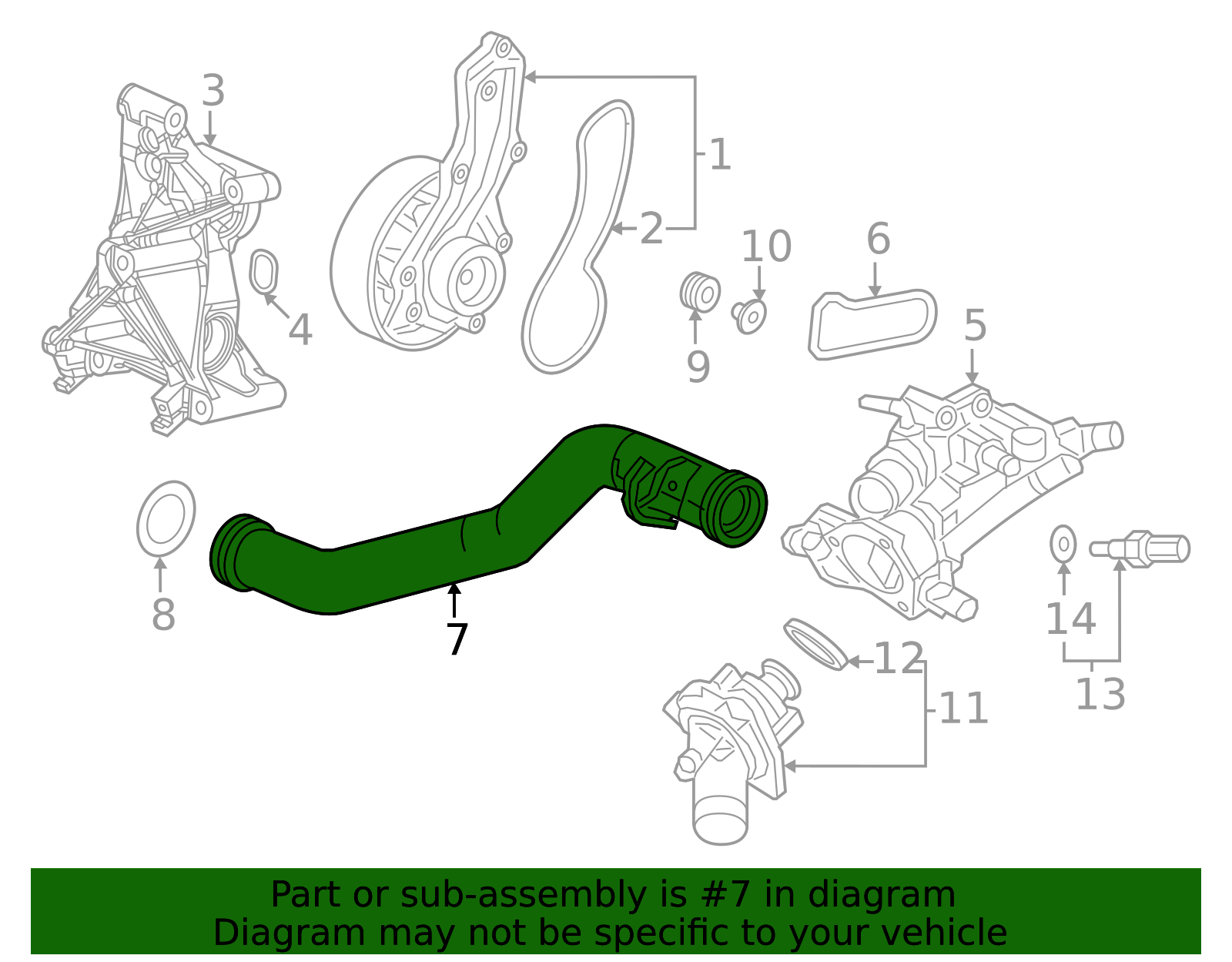 19505-64S-A00 - 2022-2025 Honda - Pipe | Genuine Honda Parts