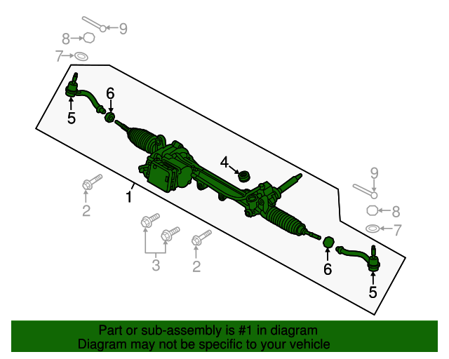 2017-2019 Genesis G90 Gear Linkage Assembly Mdps 57700-D2000 | World ...