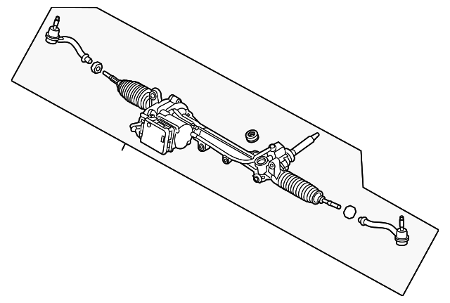 2017-2019 Genesis G90 Gear Linkage Assembly Mdps 57700-D2000 | World ...