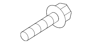 54645-C1000 - Strut Lower Bolt 2015-2024 Kia | Kia.Parts Store