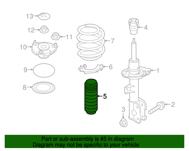 54625-C5000 - Dust Cover 2016-2020 Kia Sorento | Kia.Parts Store