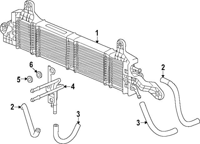 25500-6MR-003 - Trans Cooler 2023-2024 Honda Accord | Honda Parts Online