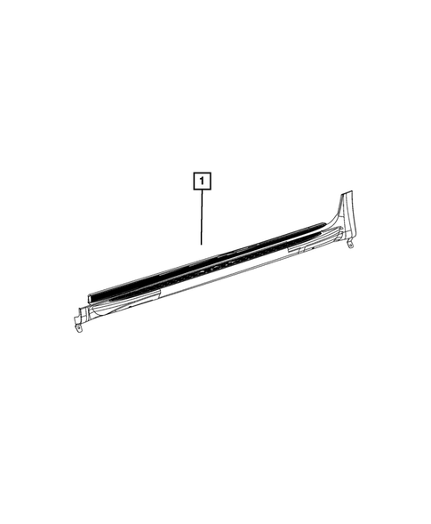 Running Boards and Side Steps for 2024 Chrysler Pacifica | Wholesale MOPAR