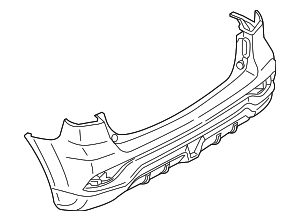 6410F201 - Bumper Cover 2018-2019 Mitsubishi Outlander Sport ...