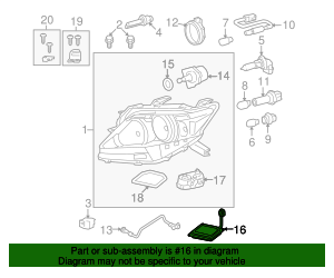 81107-12A81 - Control Module - 2010-2012 Lexus | My L Parts