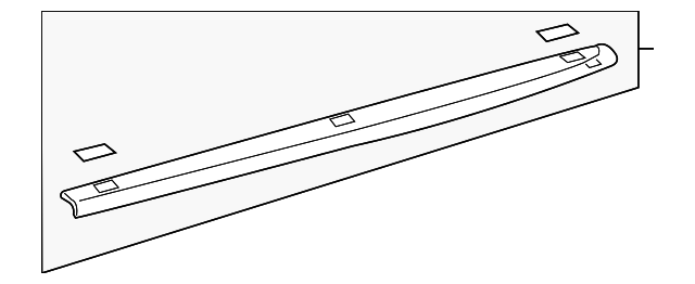 2009-2014 GM Truck Bed Molding 17802471 | TascaParts.com
