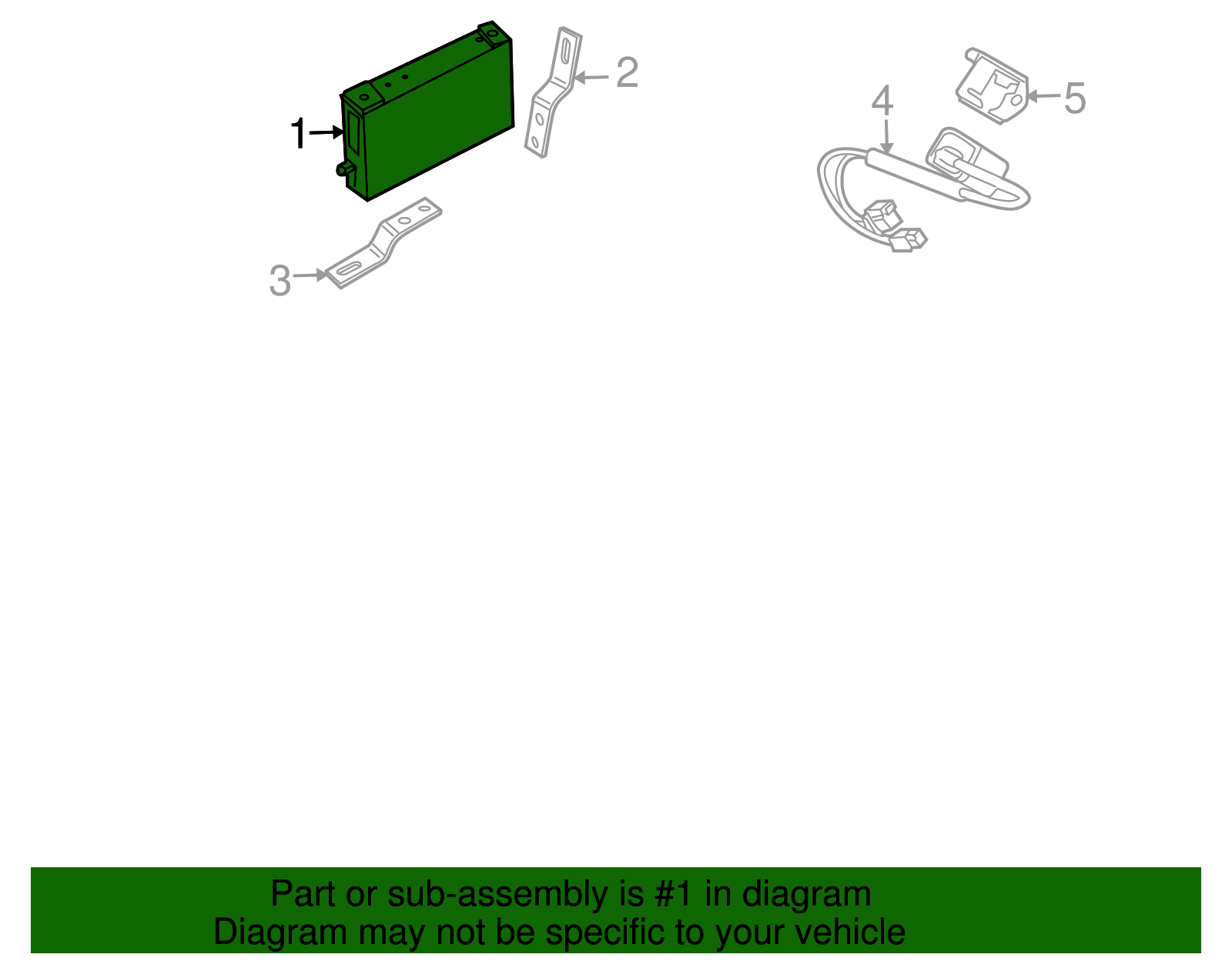 2007-2015 Audi Q7 Control Module 4L0-910-441-B | TascaParts.com
