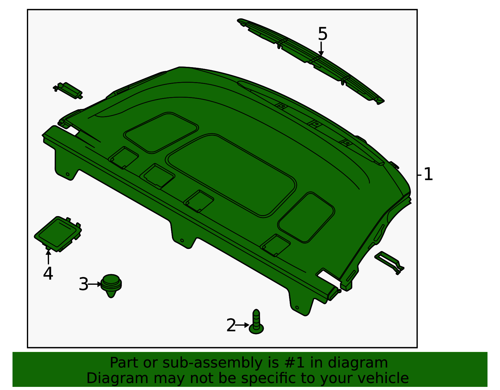 85610-L0000-NNB - High-Quality Package Tray Trim for 2020-2022 Hyundai ...