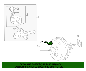 Genuine Toyota Valve part# 44730-12070 for 2003-2012 Toyota | Ourisman ...