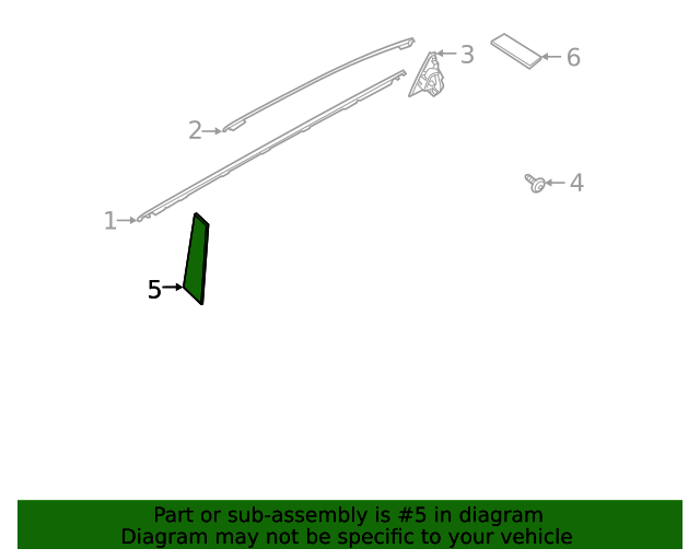 2019-2024 Kia Forte Black Out Tape 77511-M6000 | TascaParts.com