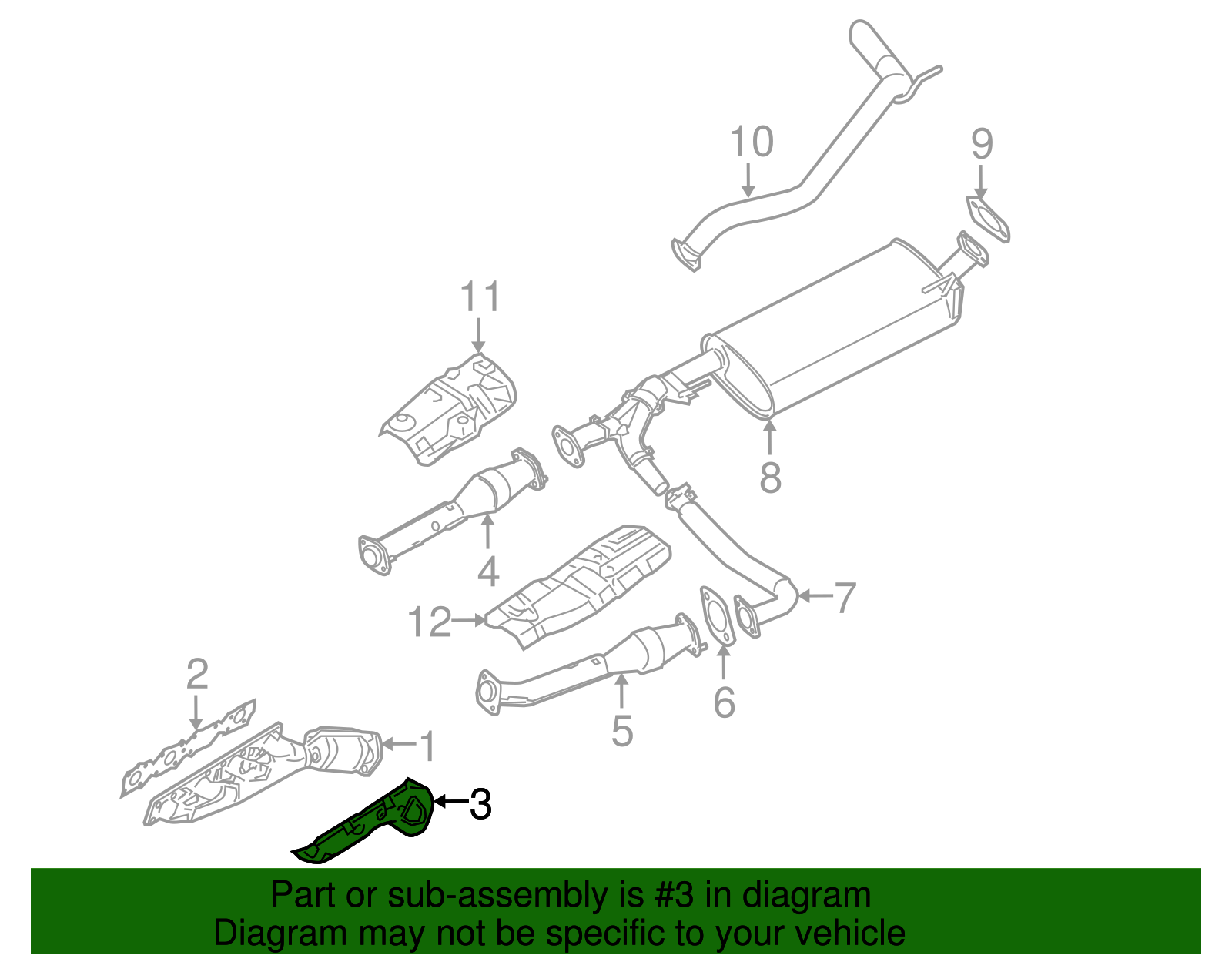 2004-2017 Nissan Manifold Cover 16590-7S010 | Nissan Parts Central