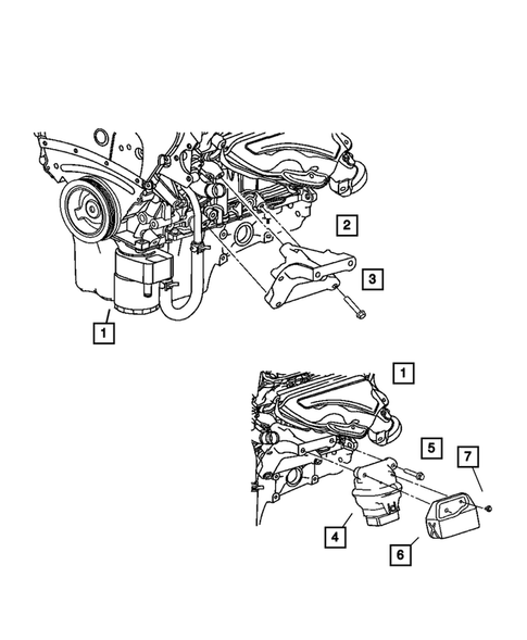 Engine Mounting for 2007 Dodge Charger | Mopar Online Parts