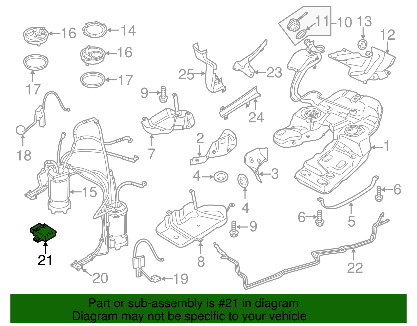 2011-2017 Volkswagen Touareg Fuel Pump Controller 7P0-906-093-B | OEM ...