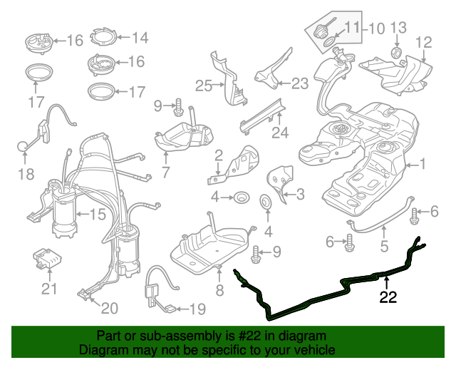 2011-2017 Volkswagen Touareg Line 7P0-201-080-G | OEM Parts Online