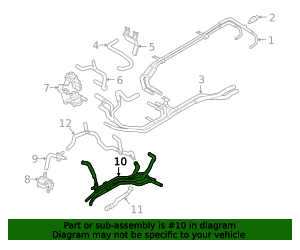 LX6Z-18B402-G - Tube Assembly 2020-2025 Ford | Big 3 Auto Parts