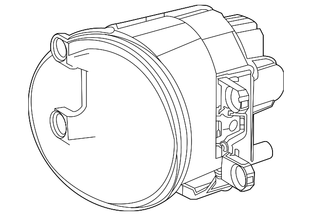 Genuine Toyota Fog Lamp Assembly part# 81210-0E050 for 2015-2024 Toyota ...