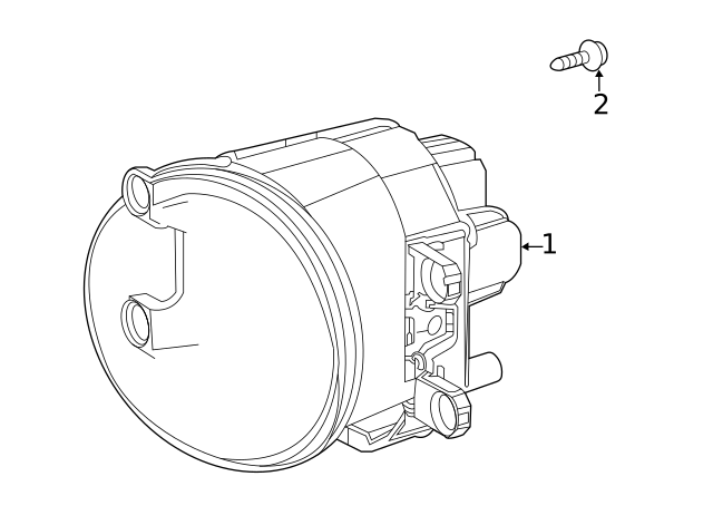81210-0E050 - Fog Lamp Assembly - 2015-2023 Toyota | OEM Genuine Toyota ...