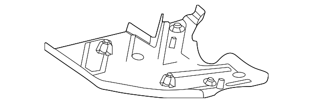 167-352-25-00 - Suspension Control Arm Cover 2020-2023 Mercedes-Benz ...