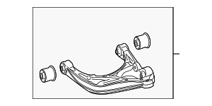 2020-2023 Mercedes-Benz Lower Control Arm 167-350-48-00 | MB OEM Parts