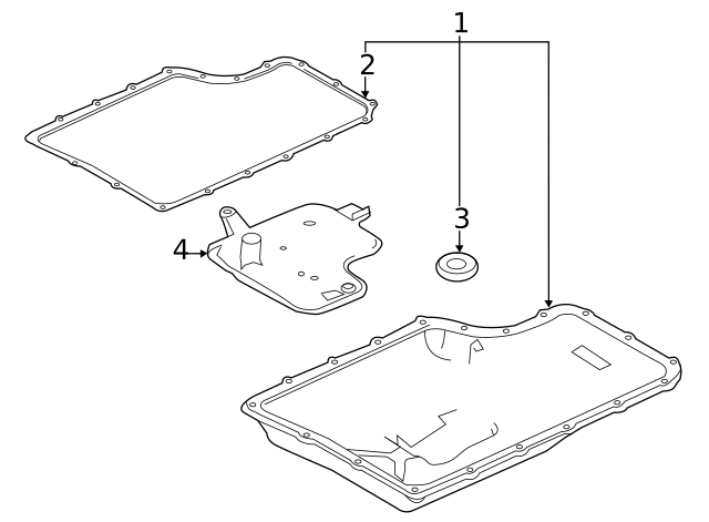 LC3Z-7F396-C - Pan Gasket 2020-2024 Ford | AutoNation Parts