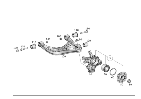 Rear Axle Suspension for 2013 Mercedes-Benz ML 350 | Mercedes-Benz USA ...