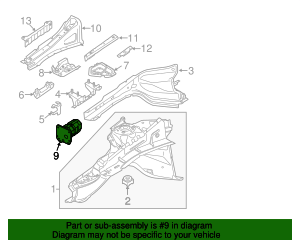 2010-2018 Volvo Rail Section 31353135 | TascaParts.com
