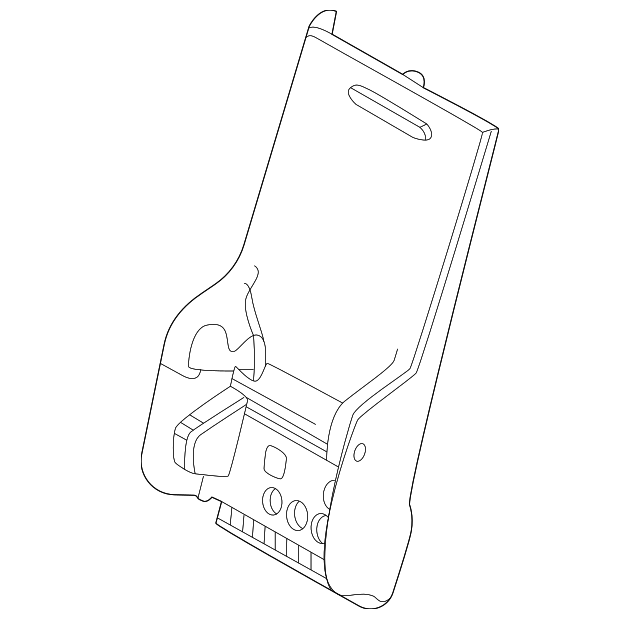 Hyundai - 89931-AR000-UBL - Armrest Base - 2022-2025 Genesis GV70 | OEM ...