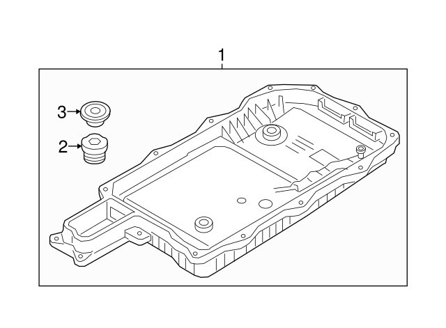 2016-2023 BMW Trans Pan 24118632189 | OEM Parts Online
