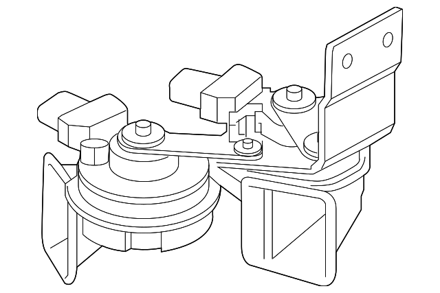 463-542-08-00 - Horn 2019-2023 Mercedes-Benz | Mercedes-Benz USA Parts