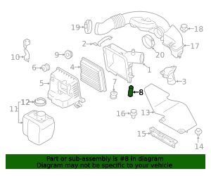 2008-2023 Subaru Lower Case Spacer 46083AG000 | Subaru Parts Plus