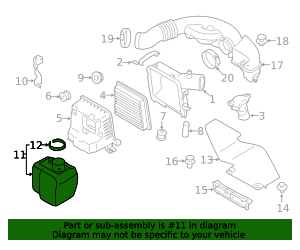 2019-2024 Subaru Resonator 46043SJ030 | Subaru Parts Store