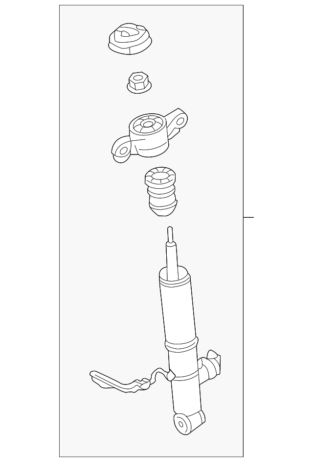 32292021 - Shock Absorber - 2019-2021 Volvo | Volvo OEM Parts Direct