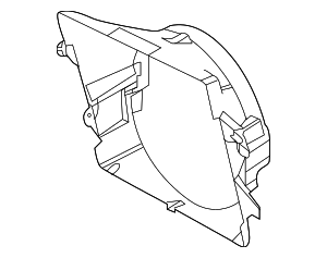 2009-2018 Mopar Shroud 52126427AB | Mopar Parts Canada