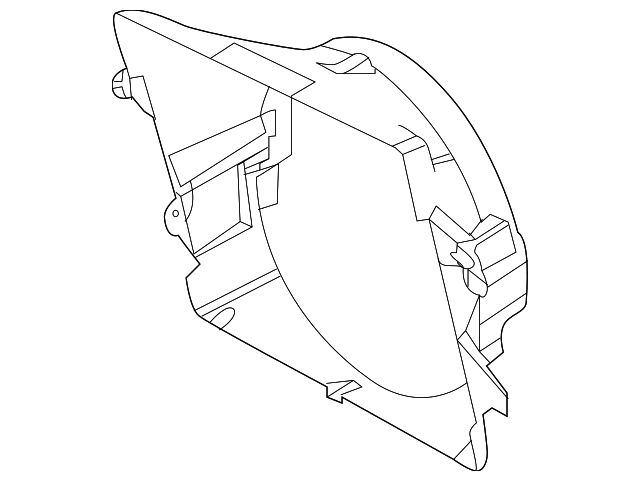 2009-2018 Mopar Shroud 52126427AB | TascaParts.com
