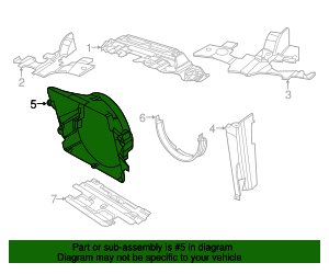 2014-2018 Ram Shroud 68194959AG | Mopar Parts Canada